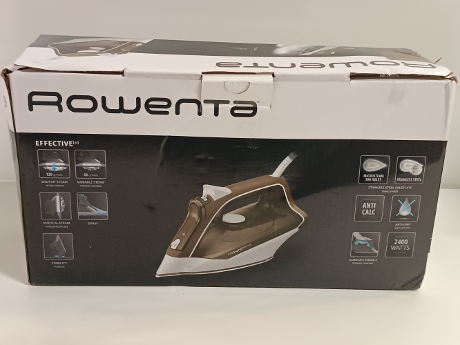 Ecost prekė po grąžinimo, Rowenta Effective + DX1635 Garų lygintuvas ...